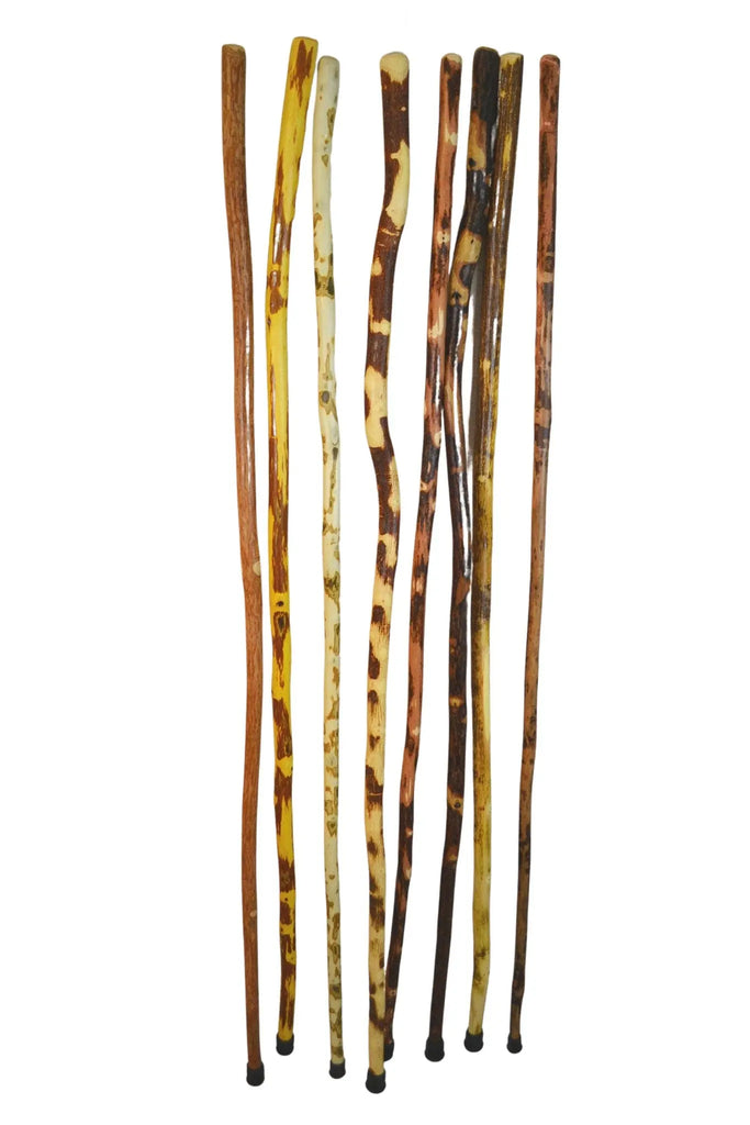 Natural Wood Walking Stick for Adults - Made in the USA - Up to 72 ...