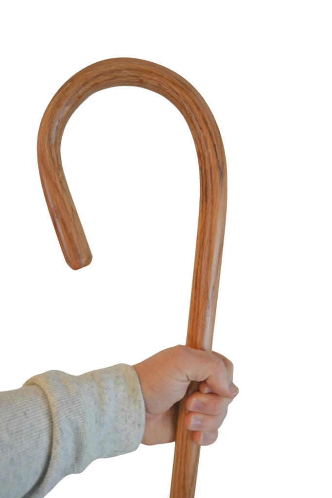 Shepherd Staff + Oak Shepherd Stick + Handmade in USA + 60" Sheep Herd ...